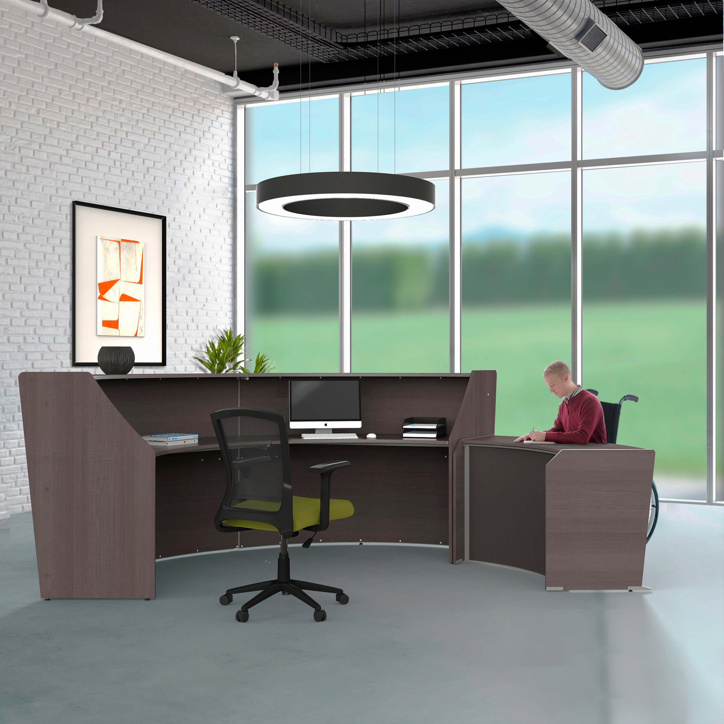 ADA Compliant Reception Desks - ADA Reception Desk